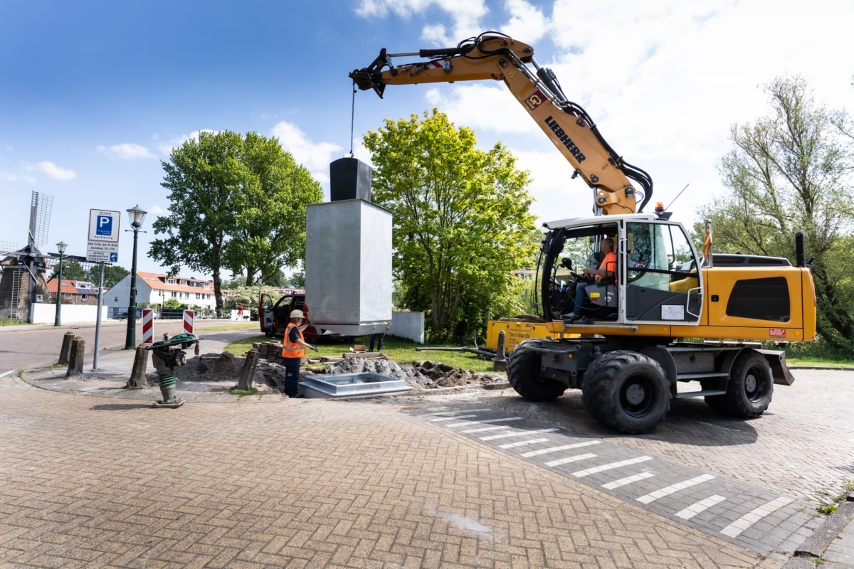 Ondergrondse en bovengrondse vuilcontainers - Prommenz